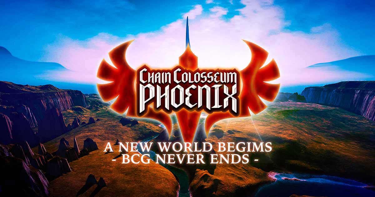 -Chain Colosseum Phoenix - Block chain game never ends.